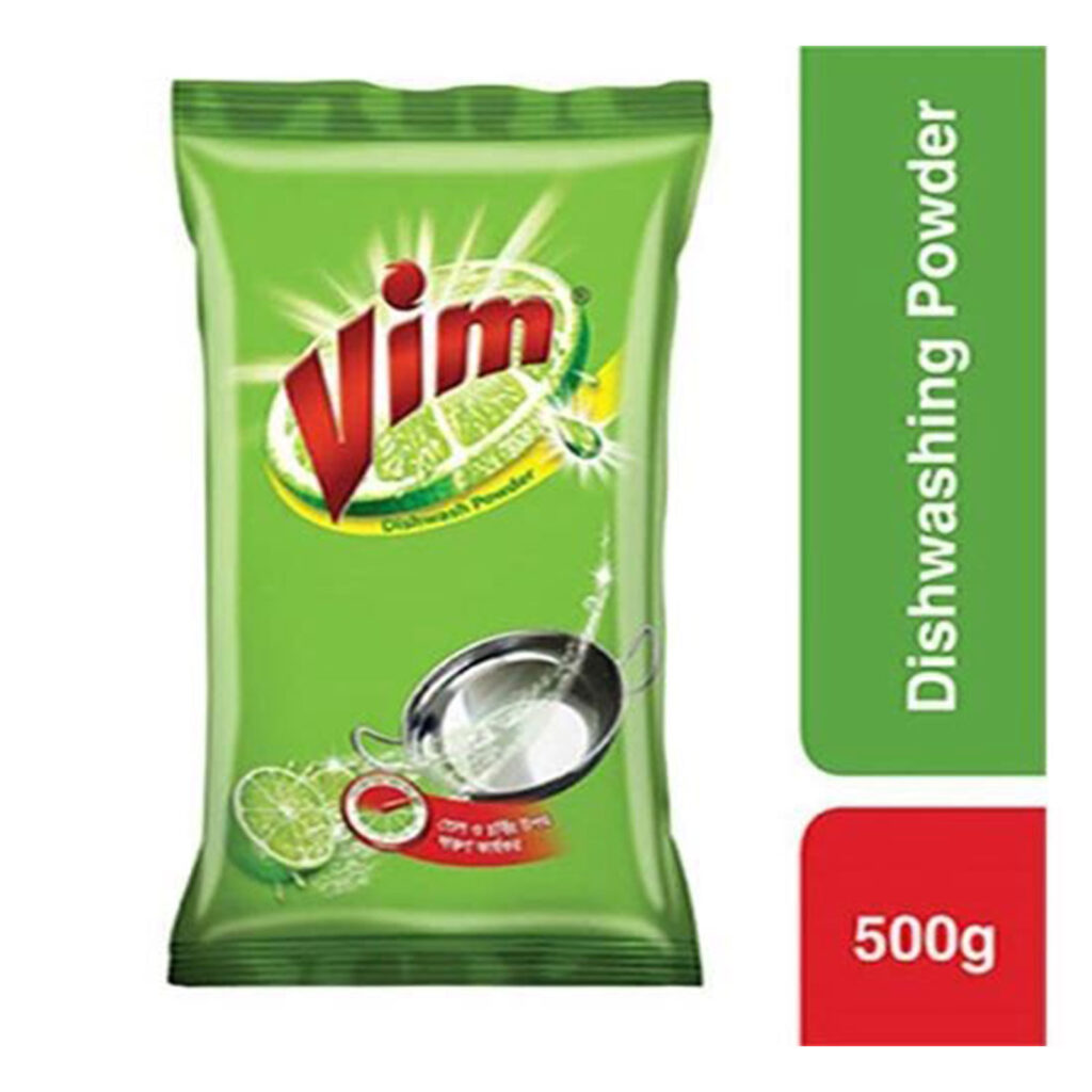 Vim Dishwash Powder 500 gm - ONatural